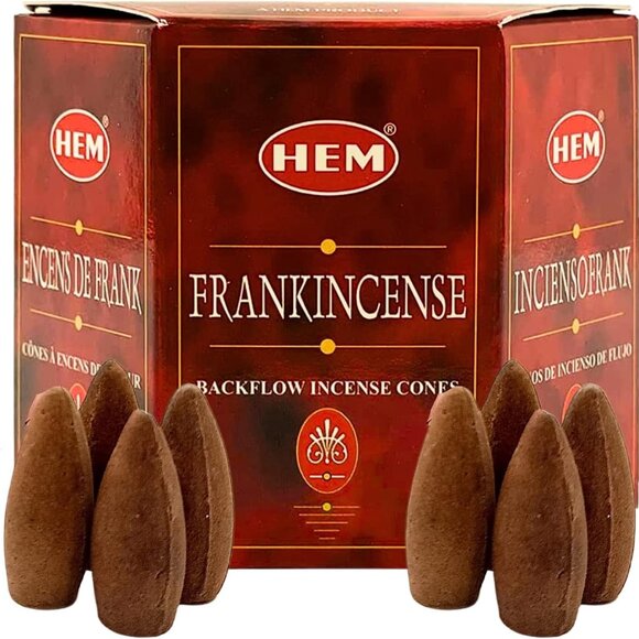 Other | Hem Backflow Incense Cones Frankincense Myrrh 4 Cones Spiritual Waterfall | Poshmark